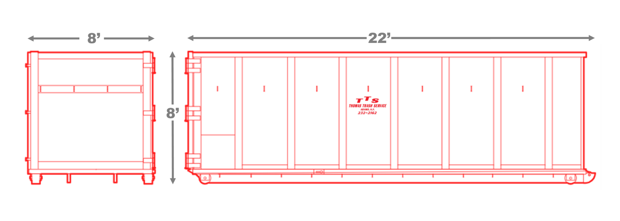 Roll Off Containers – Thomas Trash Service